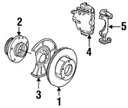 Conjunto de Cojinete de Rodamiento y Maza Original para BMW Marca BMW ...