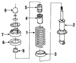 Muelle Helicoidal Original para BMW Marca BMW Número de Parte 33531133670