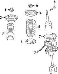 Puntal de suspensión Original para BMW Marca BMW Número de Parte ...