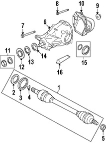 Sello Semieje Junta Homocinetica Original para BMW Marca BMW Número de ...
