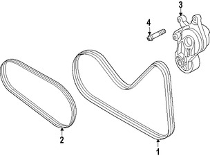 Banda serpentina Original para BMW Marca BMW Número de Parte 11287618848