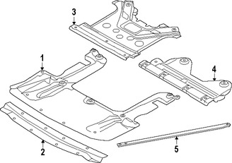 Guardasalpicaduras del soporte del radiador Original para BMW Marca BMW Número de Parte 51717197500