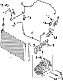 Manguera Refrigerante Aire Acondicionado Original para BMW Marca BMW ...