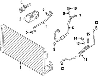 Condensador de Aire Acondicionado Original para BMW Marca BMW Número de ...