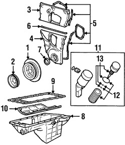 Cobertor de la Caja de Filtro de Aceite Original para BMW 318ti BMW Z3 ...