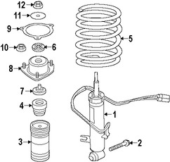 Soporte de Amortiguador Original para BMW X5 BMW X6 Marca BMW Número de ...