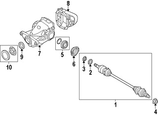 Sello Semieje Junta Homocinetica Original para BMW Marca BMW Número de ...