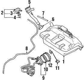 Línea de Combustible Original para BMW Z8 2000 2001 2002 2003 Marca BMW ...