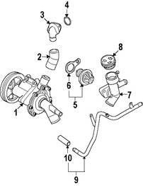 Brida de Drenaje de Refrigerante de Motor Original para Mini Cooper ...