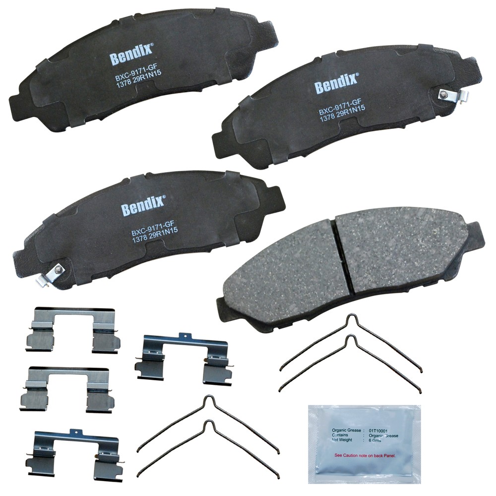 Bendix Ceramic Pads Bendix Brakes D770CT Bendix Brakes CT Ceramic Brake ...