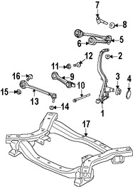 Tornillo de Brazo de Control de Suspension Original para Chrysler ...