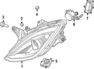 Balasta Faro de Xenon Original para Chrysler 300 Viper Dodge Viper ...