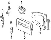 Sensor de posición del cigueñal Original para Jeep Liberty 2003 Dodge ...