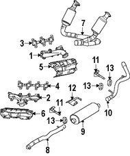 Convertidor Catalítico Original para Dodge Dakota 2007 2008 2009 ...