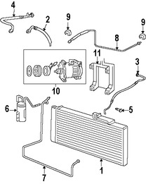 Ventilador del Condesador del Aire Acondicionado Original para Dodge ...