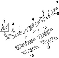 Convertidor Catalítico Original para Dodge Ram 2500 2007 2008 2009 ...