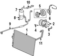Manguera de succión Refrigerante Aire Acondicionad Original para Jeep ...