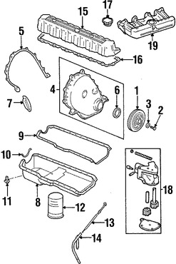Empacadura de Cárter Original para Jeep Grand Cherokee Jeep Wrangler ...