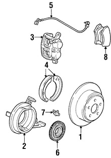 Modulador de frenos ABS Original para Ford Lincoln Marca FORD ...