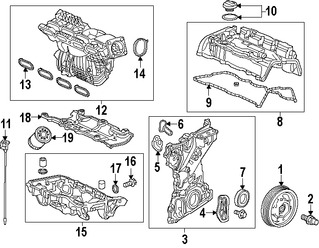 Cárter Original para Honda Civic 2016 2017 Marca HONDA Número de Parte ...
