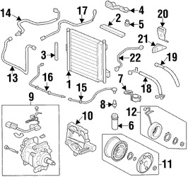 Ac High Pressure Switch A/C Pressure Switch For Opel Renault Fiat ...