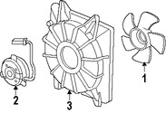 Motor del ventilador de enfriado Original para Honda CR-V 2007 2008 ...