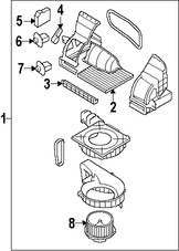 Resistencia Motor de Ventilador Aire / Calefaccion Original para ...
