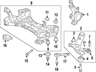 Brazo de Control de suspensión Original para Hyundai Sonata Hyundai ...