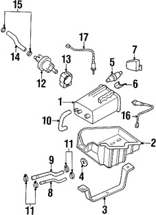 Sensor de oxigeno Original para Hyundai Elantra Hyundai Tiburon Marca ...