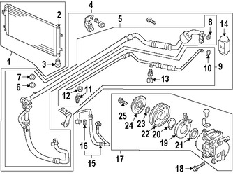 Receptor-Secador de Aire Acondicionado Original para Kia Hyundai Marca ...