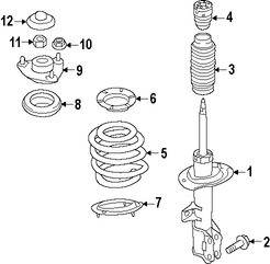 Aislante de Muelle Original para Kia Sportage Kia Optima Marca KIA ...
