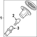 Bombilla de luz de placa Original para Land Rover Marca LAND ROVER ...
