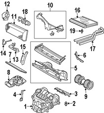 Sensor de Temperatura de Evaporador Aire Acondicionado para Land Rover