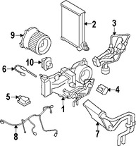Radiador del calentador Original para Land Rover Land Rover LR3 Marca ...