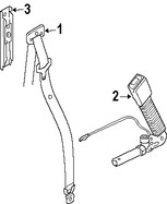 Receptaculo del Cinturon de Seguridad Original para Land Rover Range ...