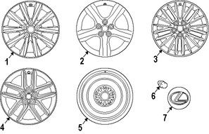 Ruedas Original para Lexus IS250 Lexus IS350 Lexus IS200t Lexus IS300 ...