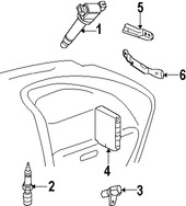 Bobina de Encendido Directo Original para Toyota Lexus Marca LEXUS ...