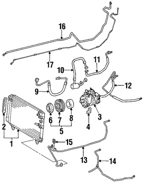 Receptor-Secador de Aire Acondicionado Original para Toyota Lexus Marca ...