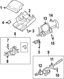 Interruptor del limpiaparabrisas Original para Mitsubishi Outlander ...