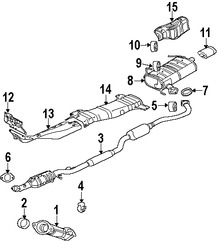 Sujetador Sistema de Escape Original para Mitsubishi Outlander ...