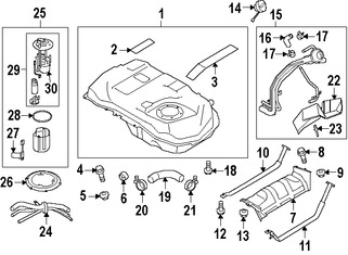 Bomba de combustible Original para Mitsubishi Outlander Sport ...