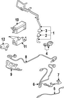 Solenoide de Purga del Canister Original para Mitsubishi Lancer ...