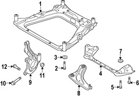 Rótula de dirección Original para Nissan Nissan Leaf Nissan Sentra ...
