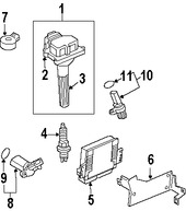 Sensor de posición del cigueñal Original para Infiniti Nissan Marca ...