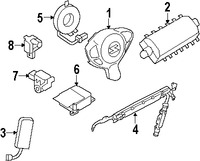 Módulo de control del Air Bag Original para Nissan 370Z 2016 2017 2015 ...