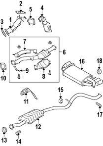 Convertidor Catalítico Original para Subaru Impreza Subaru WRX STI ...