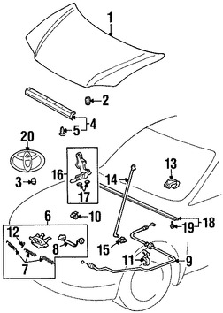 Repuestos y Accesorios para autos Toyota