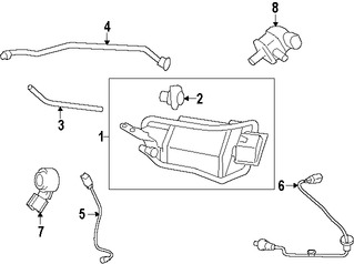 Solenoide de Purga del Canister Original para Toyota Corolla 2014 2015 ...
