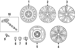 Ruedas para Toyota Corolla 2016