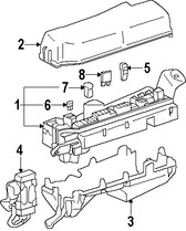 Fusible Original para Toyota Lexus Marca TOYOTA Número de Parte 9098208282